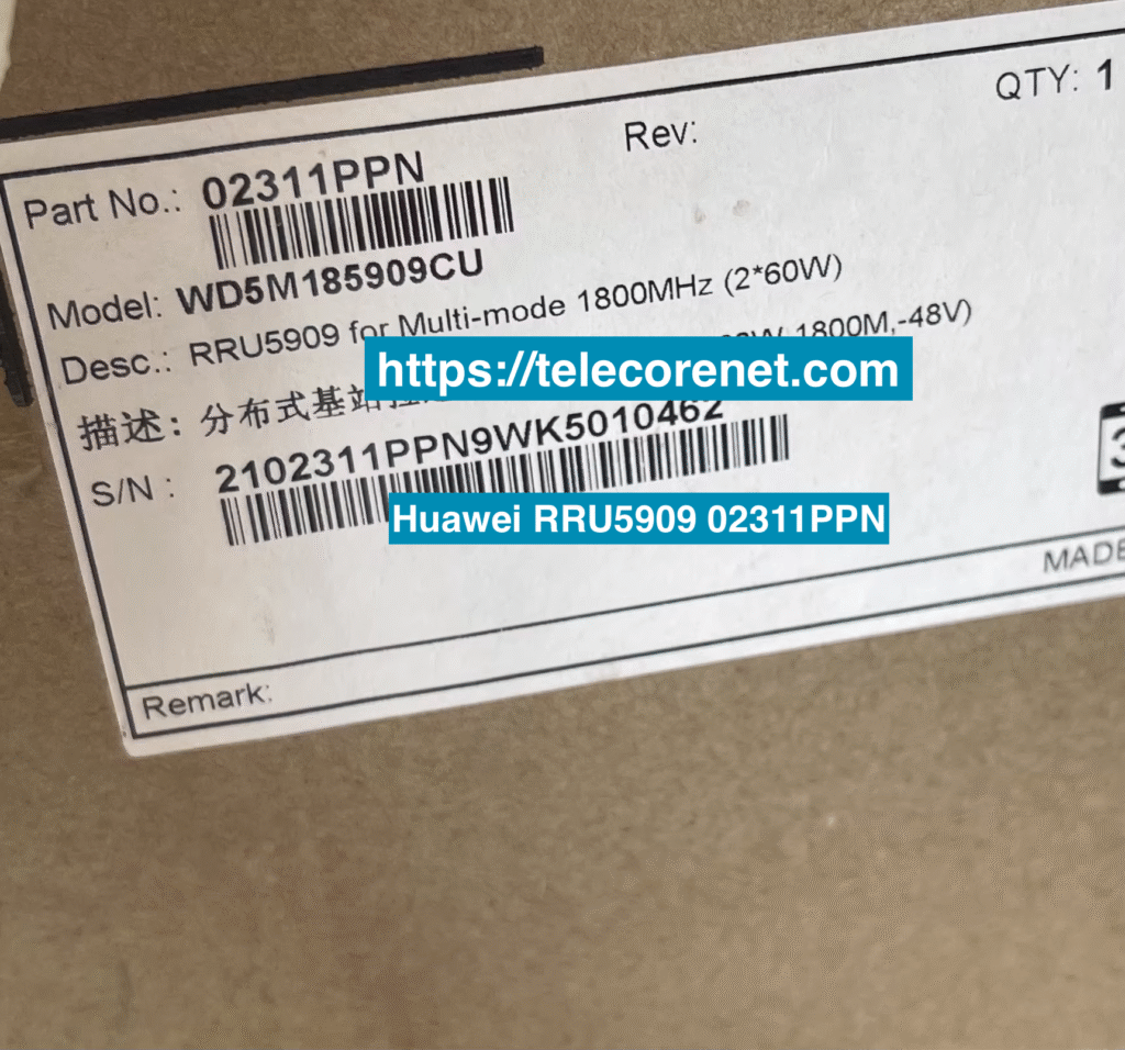 Huawei RRU5909 02311PPN